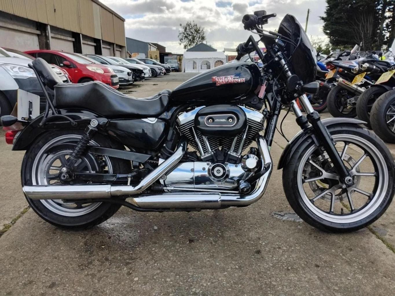 Harley-davidson Sportster 1200 Xl1200t Superlow 1200t Custom Cruiser ...